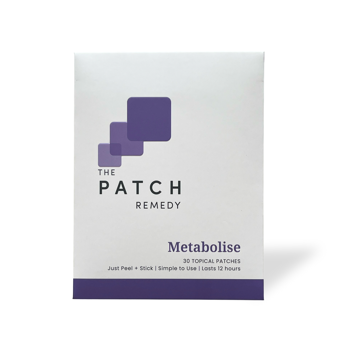 Metabolise Patches | The Patch Remedy | 30 Patches