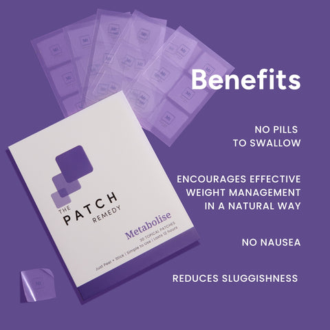 Metabolise Patches | The Patch Remedy | 30 Patches