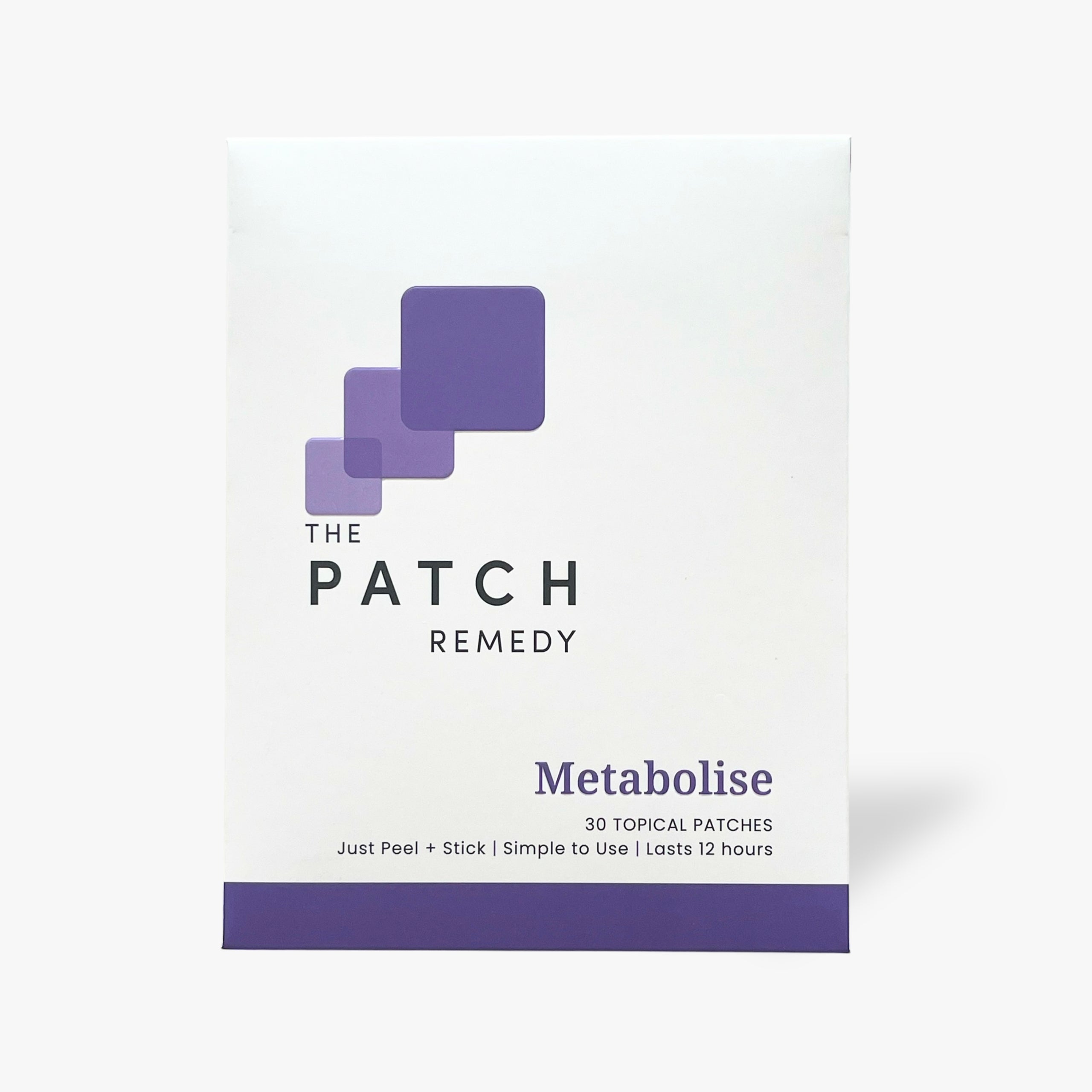 Metabolise Patches | The Patch Remedy | 30 Patches