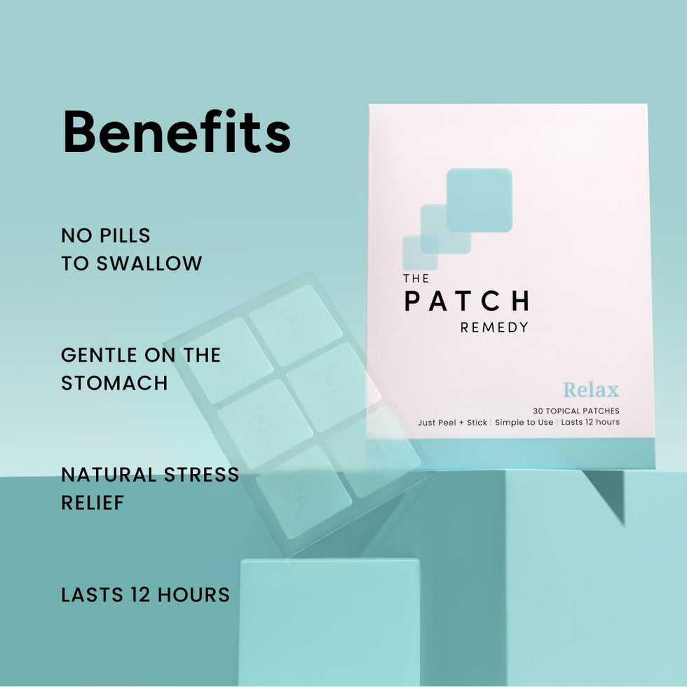 Relax Patches | The Patch Remedy | 30 Patches